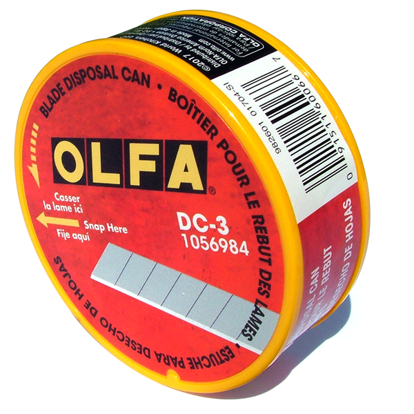 OLFA Blade Disposal Can - WAR